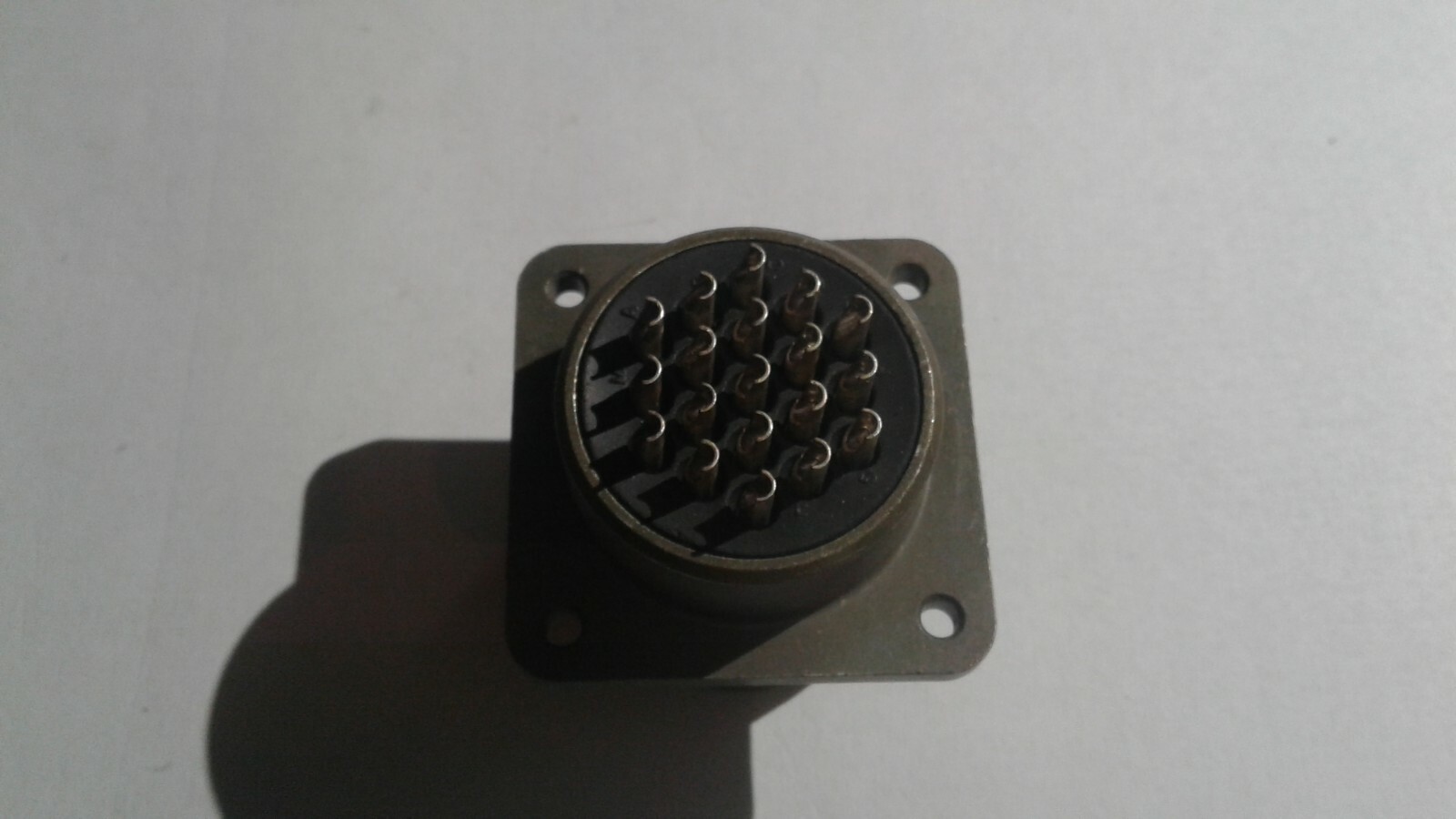 (1pc) MS3102R-22-14S , BENDIX , Conn Circular SKT 19 POS Solder ST Box ...