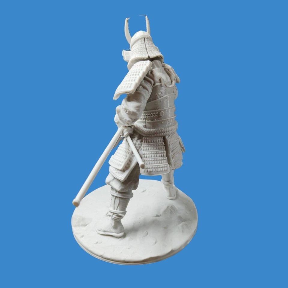 Samurai 7.9 in 1:9 Scale Model kits Unpainted Unassembly Military ...