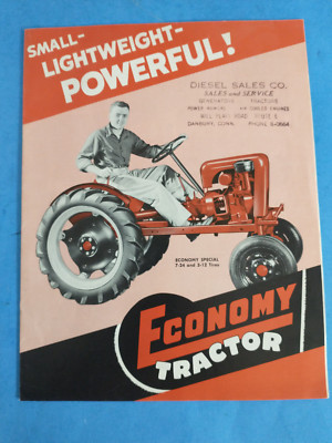 Economy Tractor Power King Brochure ORIGINAL 7-24 3-12 ETC | eBay