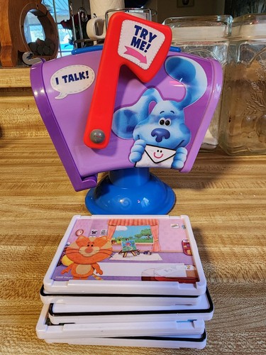 Blues Clues & You Mail Time Mailbox Talking With 6 Mail Letters EUC ...