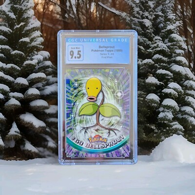 Pokémon 1999 Bellsprout #69 First Print Topps Series 1 CGC 9.5 Old ...