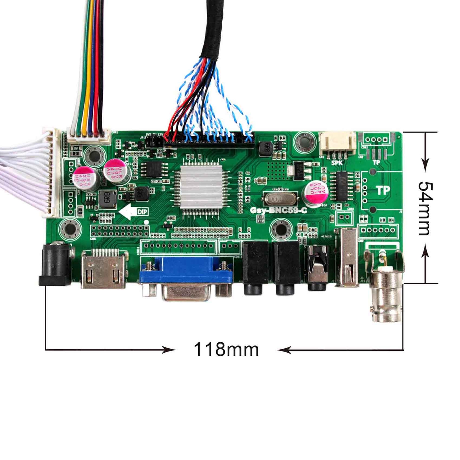 HDVGA USB LCD Controller Board For 23"1920x1080 LCD LM230WF1-TLA5 ...