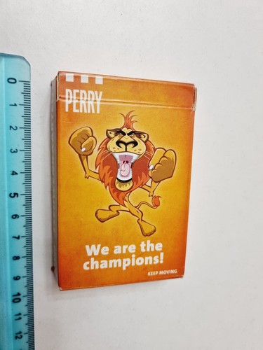 Cards For Game Perry We Are The Champions Lion Poker Original Playing ...