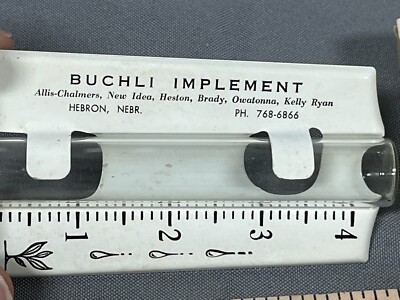 Allis Chalmers New Idea Hesston Buchli Imp. RAIN GAUGE HEBRON Nebraska ...