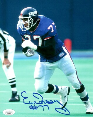 Eric Dorsey autographed signed 8x10 photo NFL New York Giants JSA COA ...