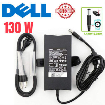 Dell 130w PA-4E OEM LA130PM121 DA130PE1-00 Genuine Laptop AC adapter ...