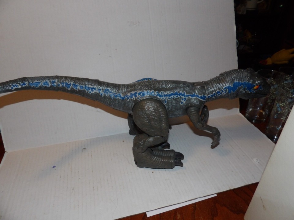 Jurassic World Alpha Training Blue Dinosaur no controller or charger | eBay