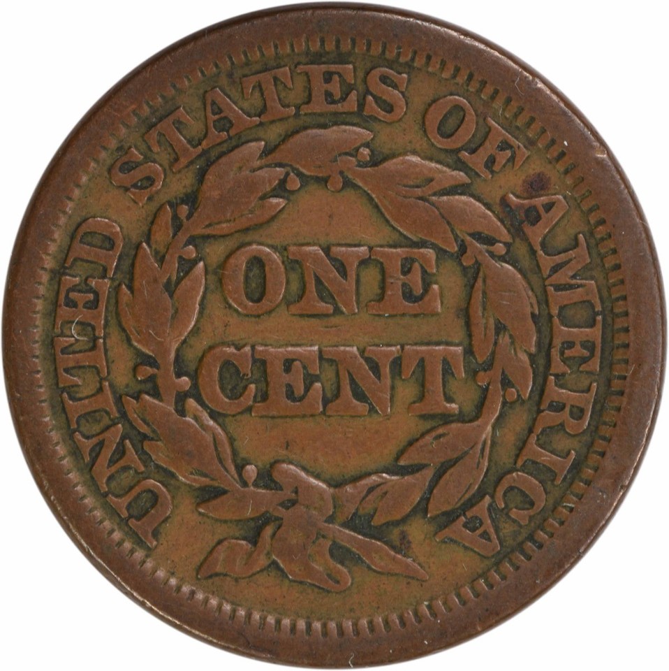 1848 Large Cent VF Uncertified #912 | eBay