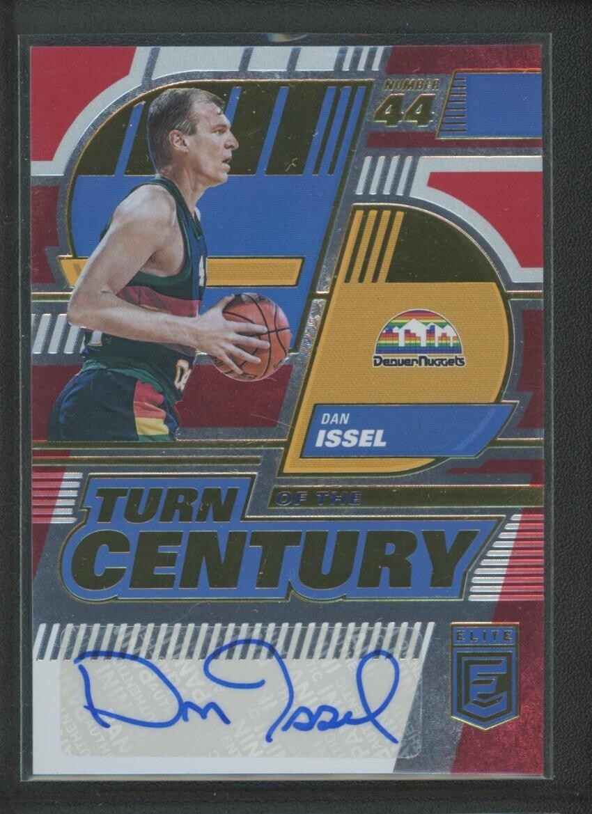 2022-23 DAN ISSEL 35/49 AUTO PANINI DONRUSS ELITE TURN OF THE CENTURY ...