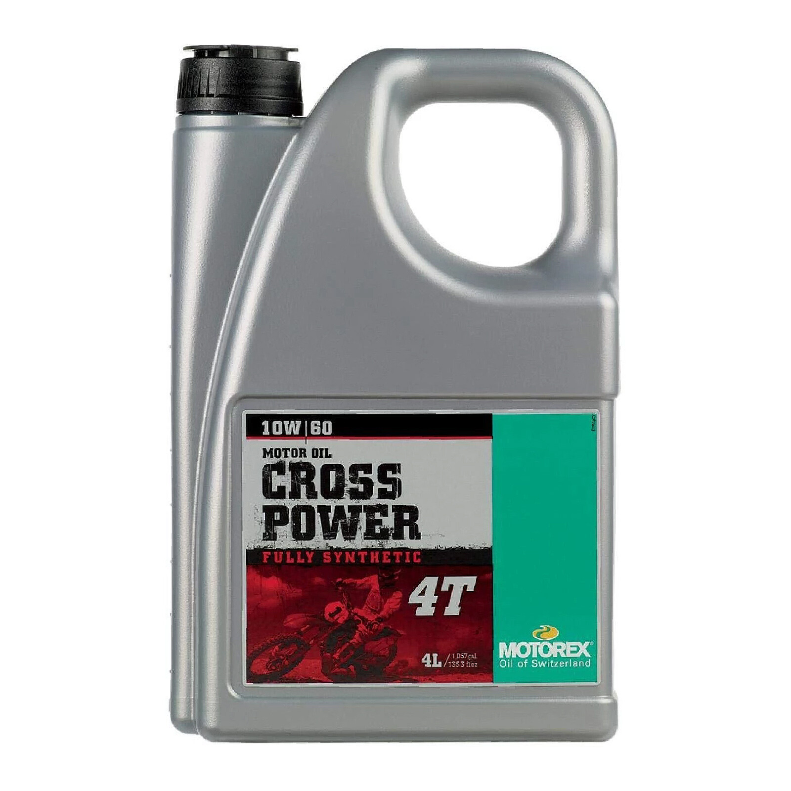 Motorex Synthetic Motorcycle Racing CROSS POWER 10W/60 4T Engine Oil 4 ...