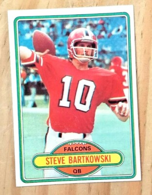 1980 TOPPS STEVE BARTKOWSKI CARD#289 NMINT RAMS FALCONS UNIVERSITY OF ...