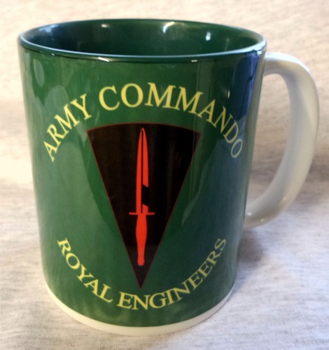 Army Commando Royal Engineers Mug 59 Cdo 131 Cdo 54 Cdo Sapper Cup RE ...