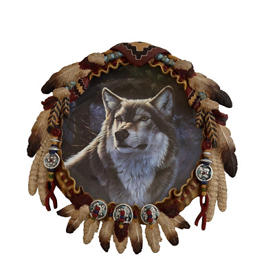 Hamilton Collection Plate Winter Majesty Al Agnew Protector of the Wolf ...