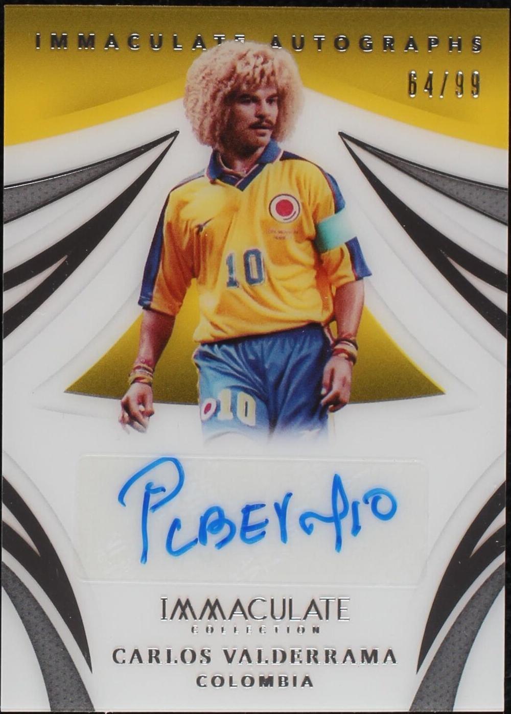 2021 Panini Immaculate Collection - Immaculate Autographs Carlos ...