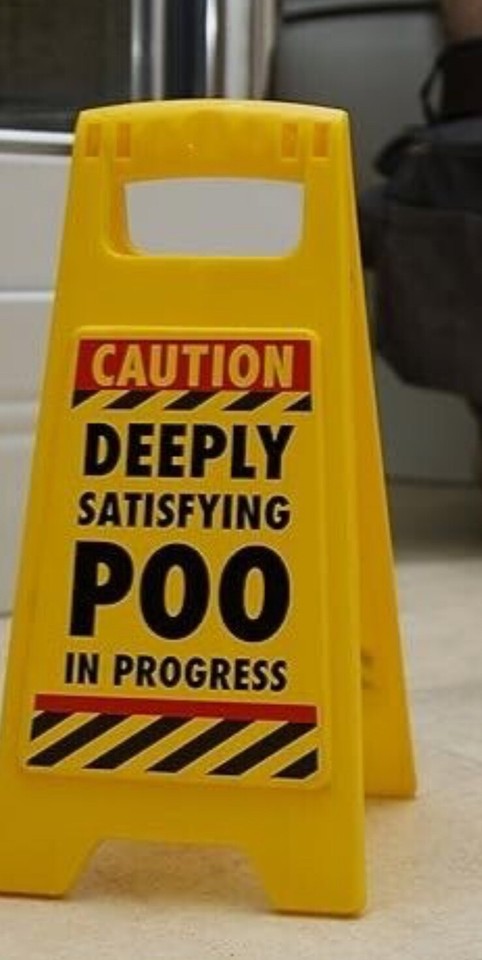 Boxer Gifts Deeply Satisfying Poo in Progress Novelty Toilet Humour ...