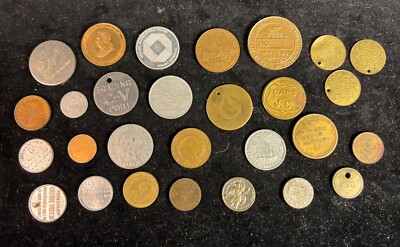 Vintage Token Coin Medallion Lot | eBay