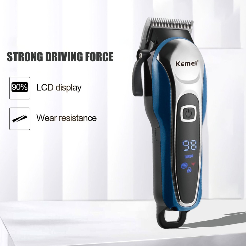 Professional Hair Clippers Cordless Beard Trimmer Barber Cutting ...