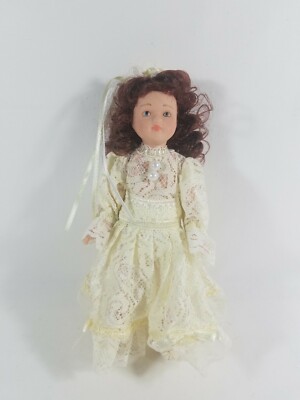Cracker Barrel Old Country Store Porcelain Doll 8" Original Box Hand ...