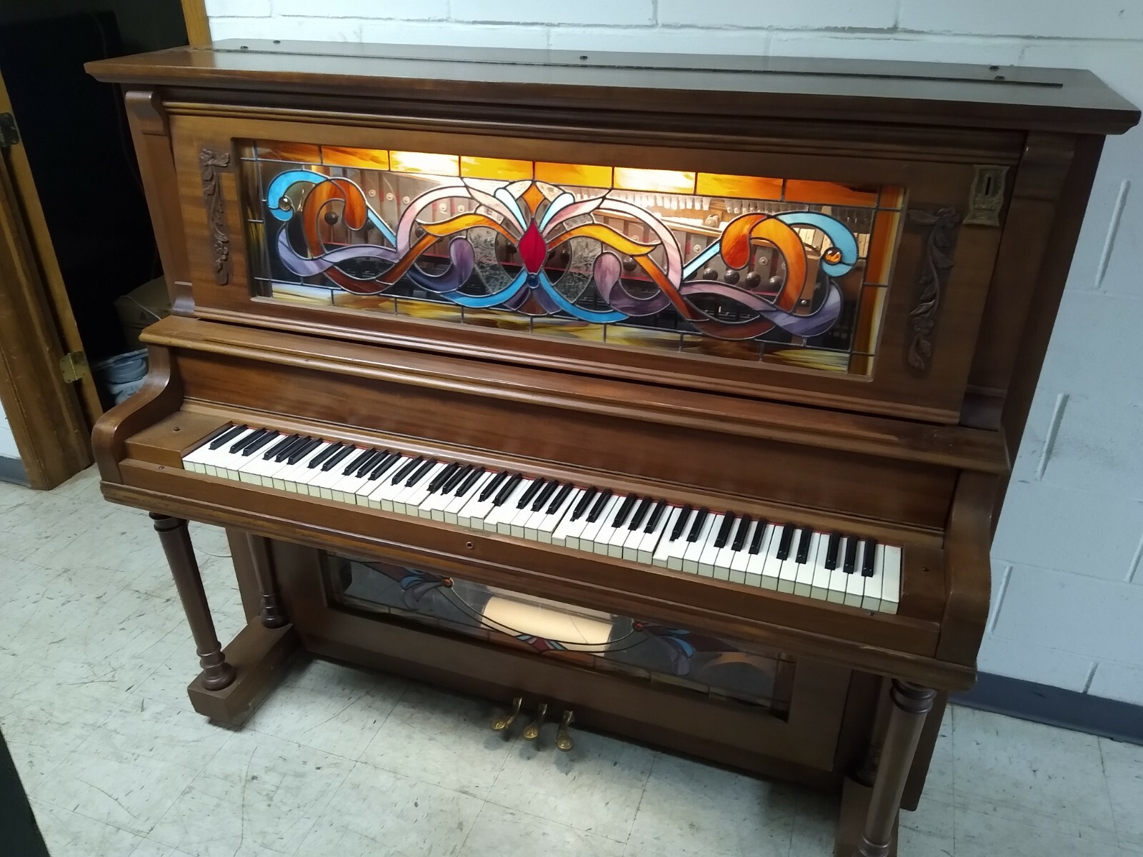 AMAZING Ragtimewest Player Piano w/ extra instruments Nickelodeon -FREE ...