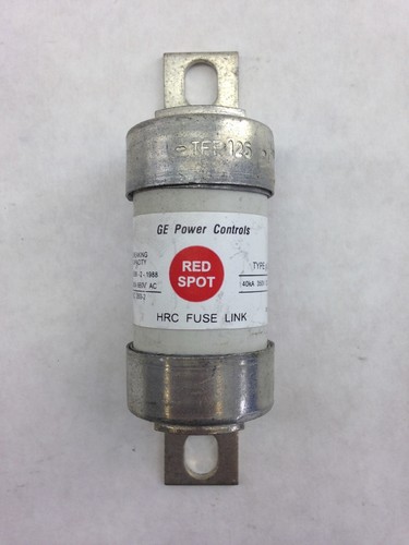 GE POWER CONTROLS RED SPOT HRC FUSE LINK TYPE gG 350V (A814) | eBay