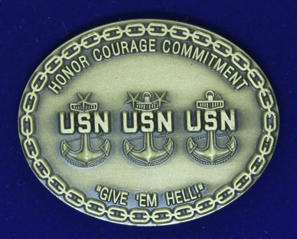 USN USS Harry S. Truman Buck Stops Here Challenge Coin C-28 | eBay