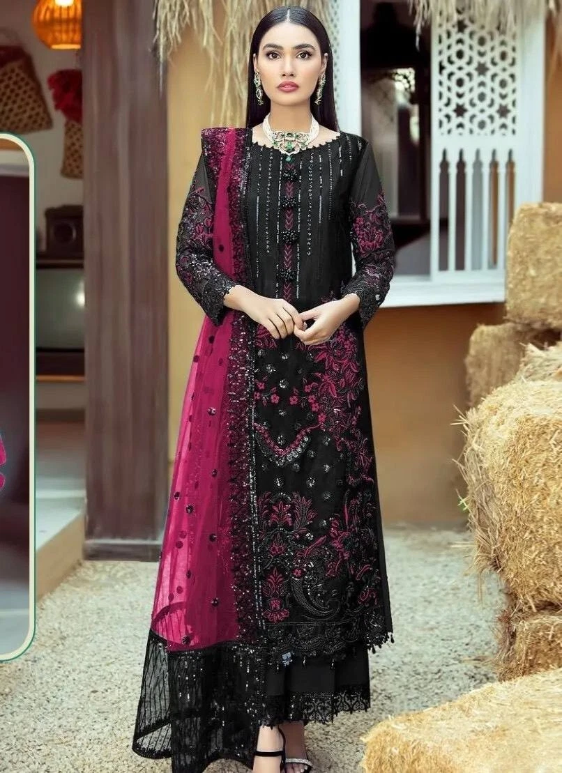 Black Pakistani Dresses