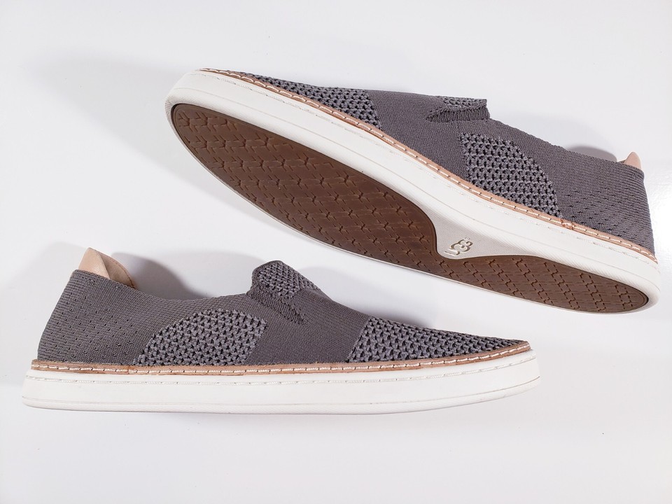 UGG Sammy Gray Hyperweave Slip On Sneakers Shoes Comfort Flat Women's ...