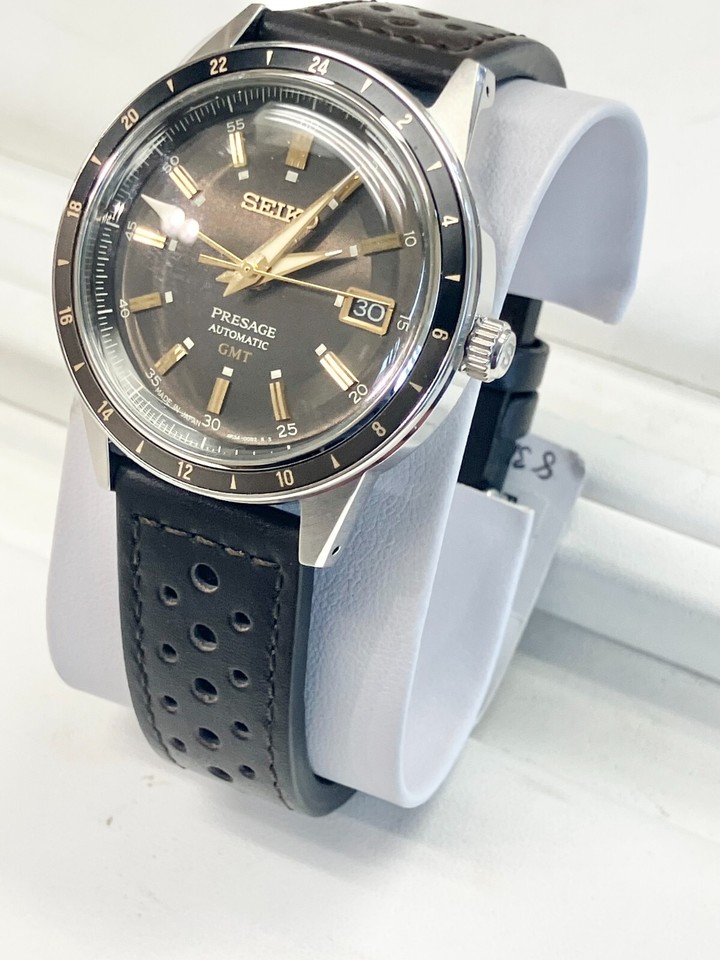 *US SELLER* Seiko Presage Style 60’s GMT SSK013 Automatic Watch 40.8mm ...
