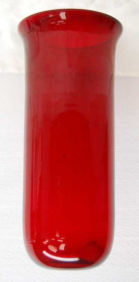 RED GLASS GLOBE FOR SANCTUARY LAMP (CATHOLIC, CHURCH CANDLE) | eBay