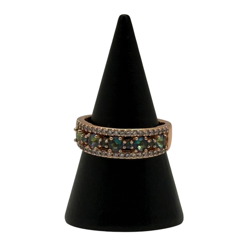 Bomb Party RBP6448 Send My Love Lab Created Blue-Green Rainbow Topaz ...