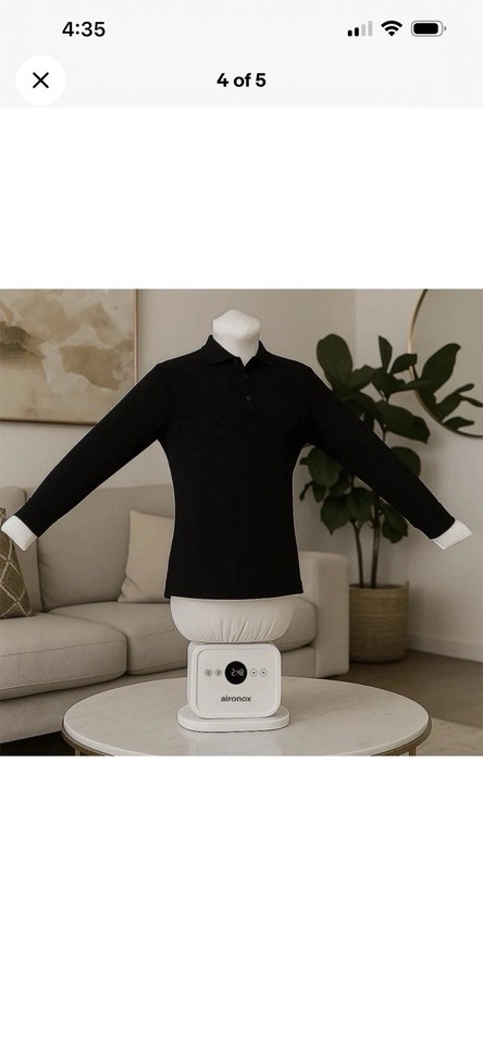 Automatic Ironing Machine Aironox Clothes Dryer - Shirts Pants Shoes ...