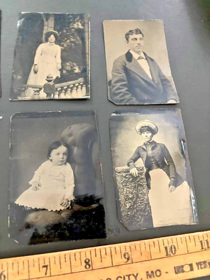 LOT of 8 CIVIL WAR ERA VICTORIAN TIN TYPES | eBay