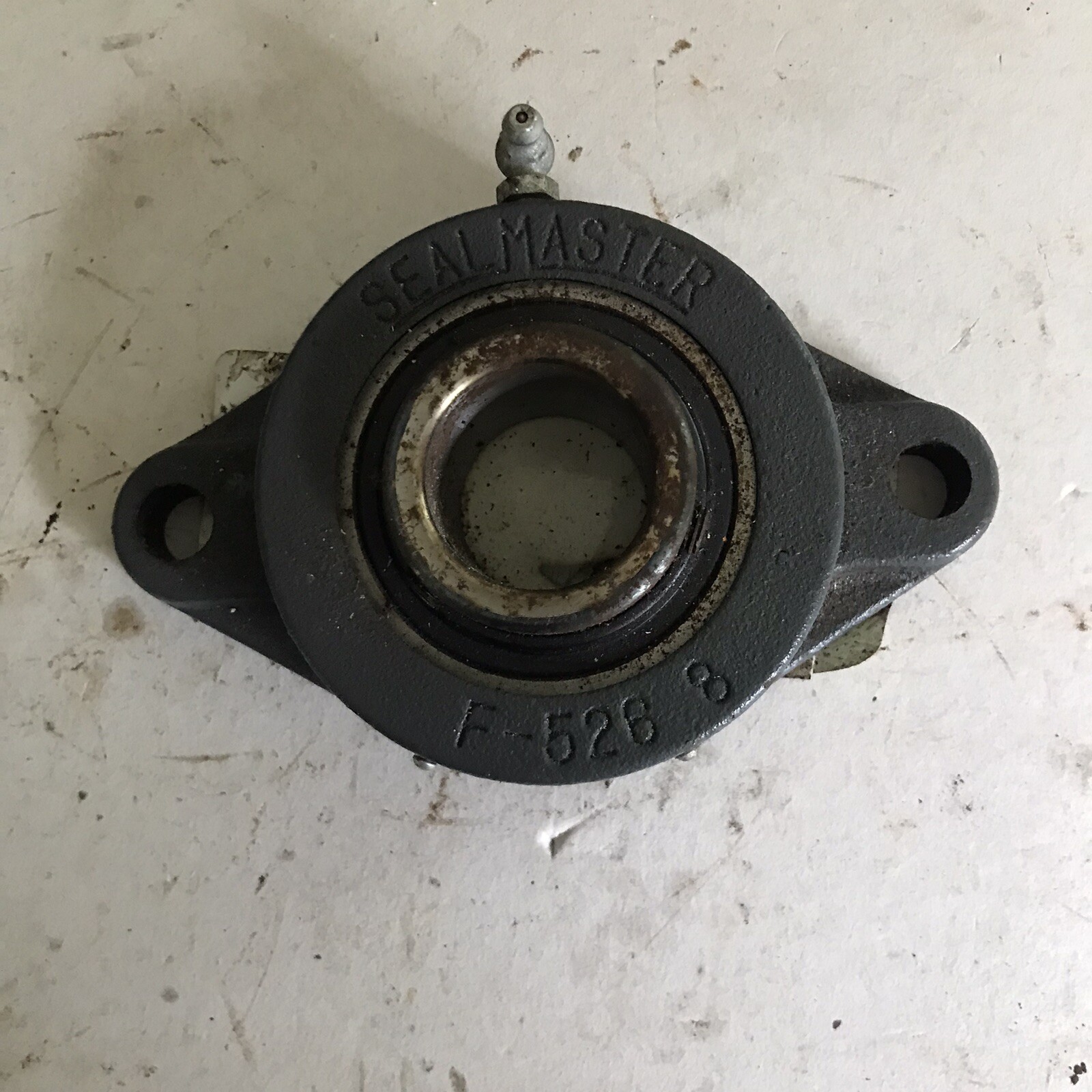 SealMaster Bearing SFT-28, F-528 1-3/4in 2 Bolt Flange Bearing Mott ...