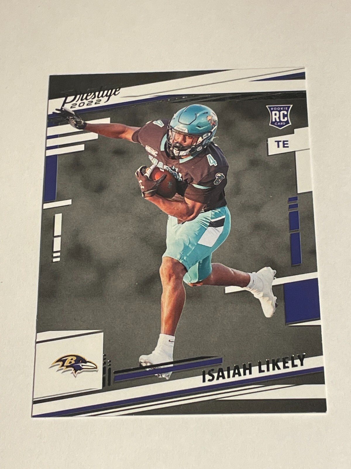 2022 Panini Prestige Football #340 Isaiah Likely RC Base Rookie Card ...