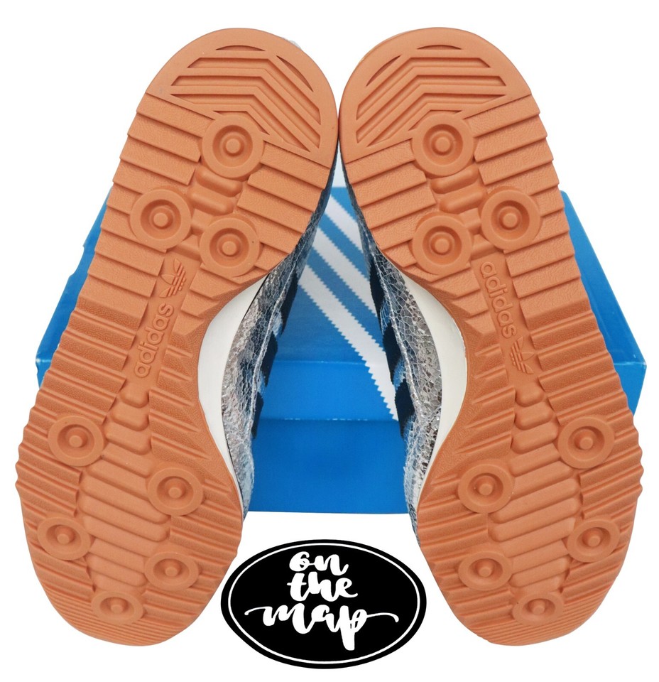 Adidas SL72 OG Silver Metallic Navy Blue White Gum UK 4 5 6 7 US JH8654 ...