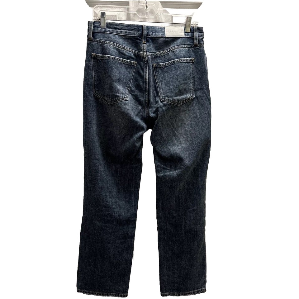 Pistola Jeans Womens 27 Medium Wash Button Fly Straight Leg 5 Pockets W ...