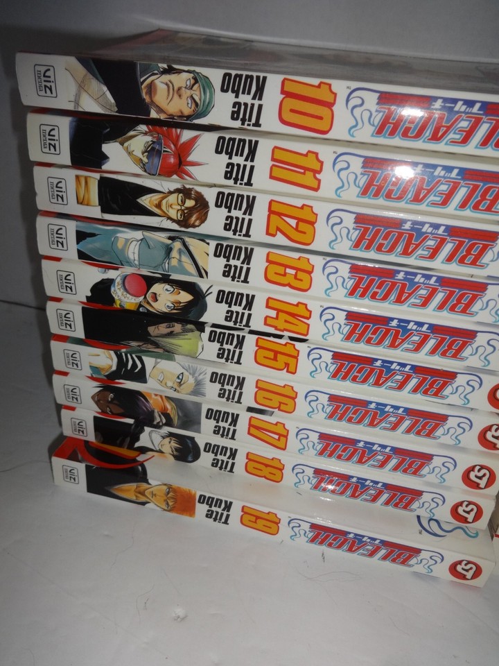 Bleach Manga Collection Lot Volumes 1-25 + 29 English Language | eBay