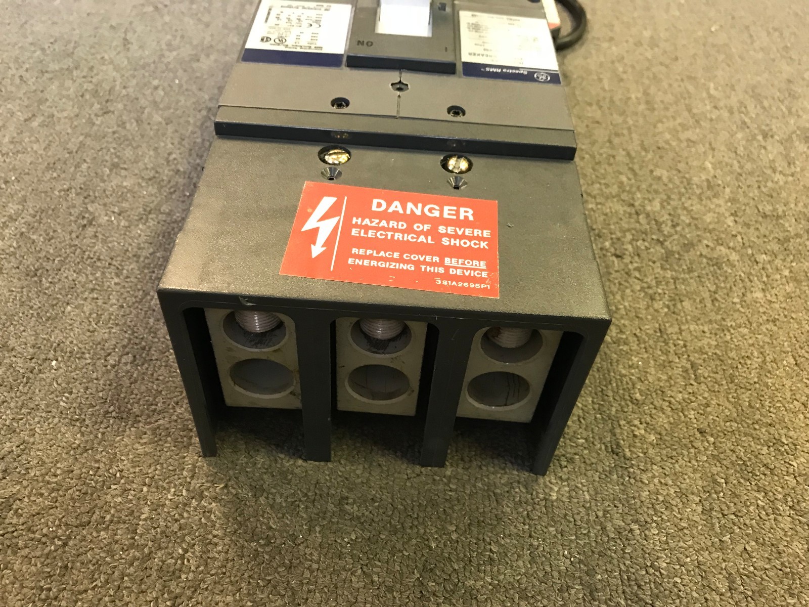 GENERAL ELECTRIC BREAKER 150 AMP 600V 3P SGHB36BC0150 SRPG150B80 ...