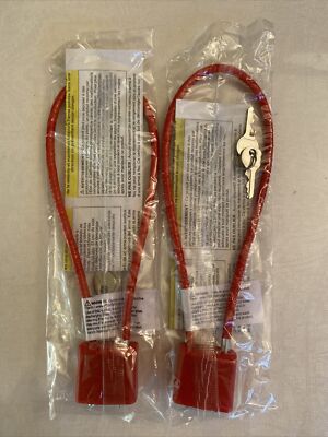 Regal Firearm Gun Safety Cable Lock Brand New R15SC3 15" 2 Locks | eBay