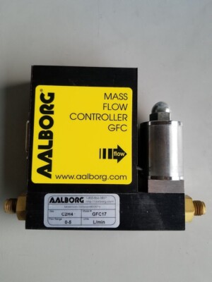 Aalborg Mass Flow Controller GFC17 C2H4 Ethylene Gas 0-5 Range | eBay
