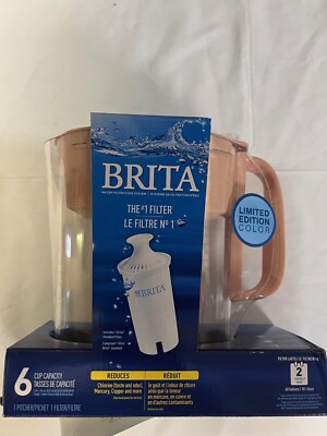 Brita Metro Water Filter Pitcher 6-Cup Capacity, Includes 1 Filter ...