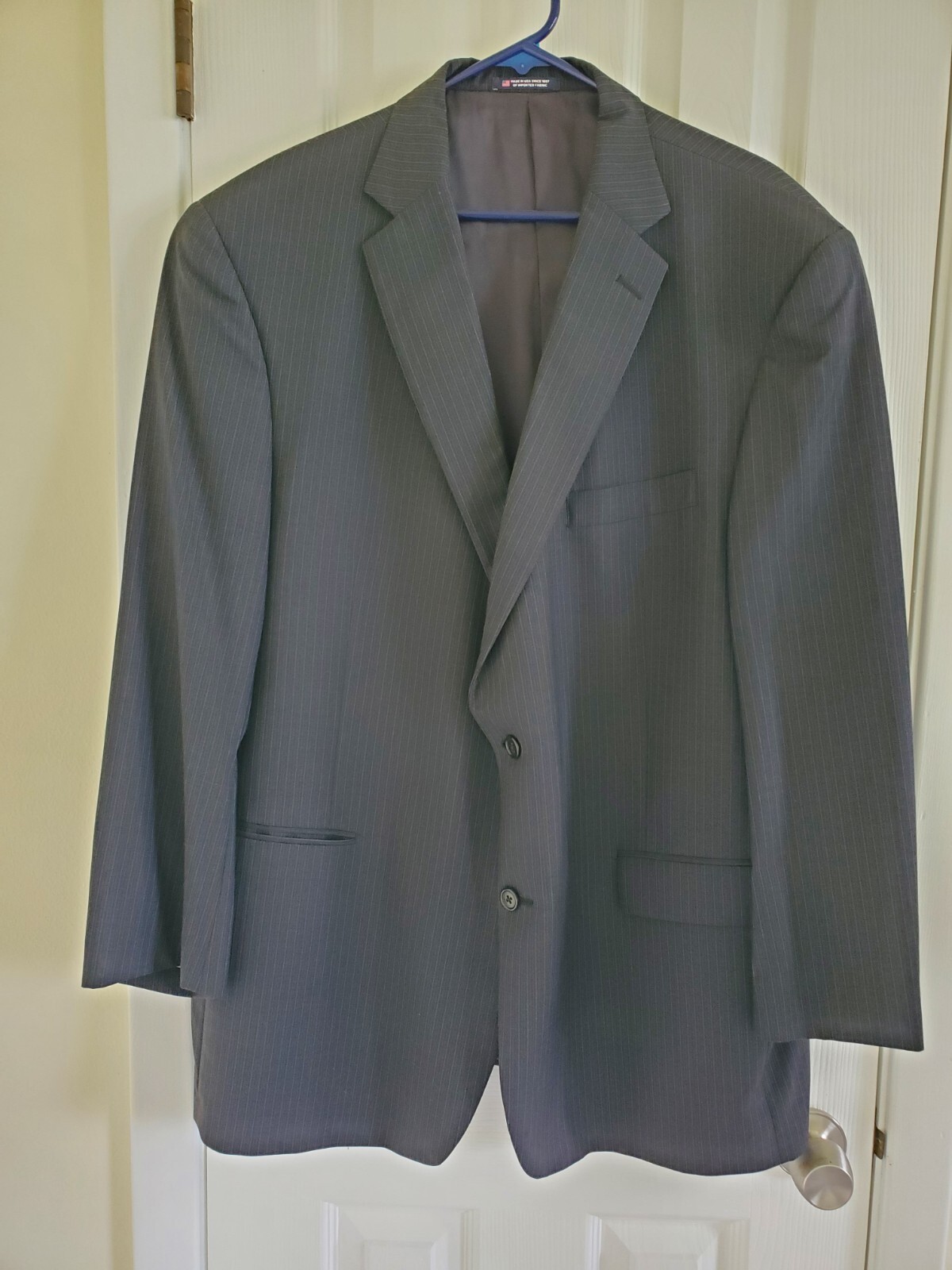 Hart Schaffer Marx Suit Jacket Size 50R - Gem