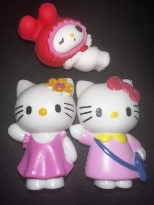 Sanrio Hello Kitty & My Melody Mini Figure Set | eBay