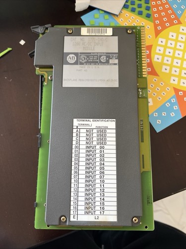 AB 1771-IAD/C 120V AC/DC Input Module PLC-5 Allen-Bradley | eBay