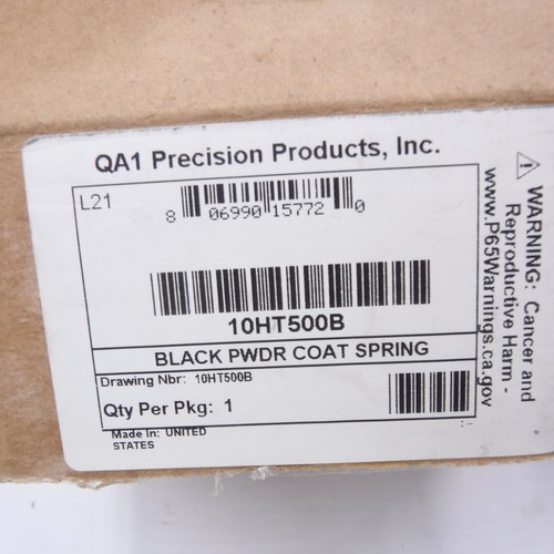 QA1 Universal 10"x2-1/2" High Travel Coil Over Springs 500 Lbs/In Rate ...