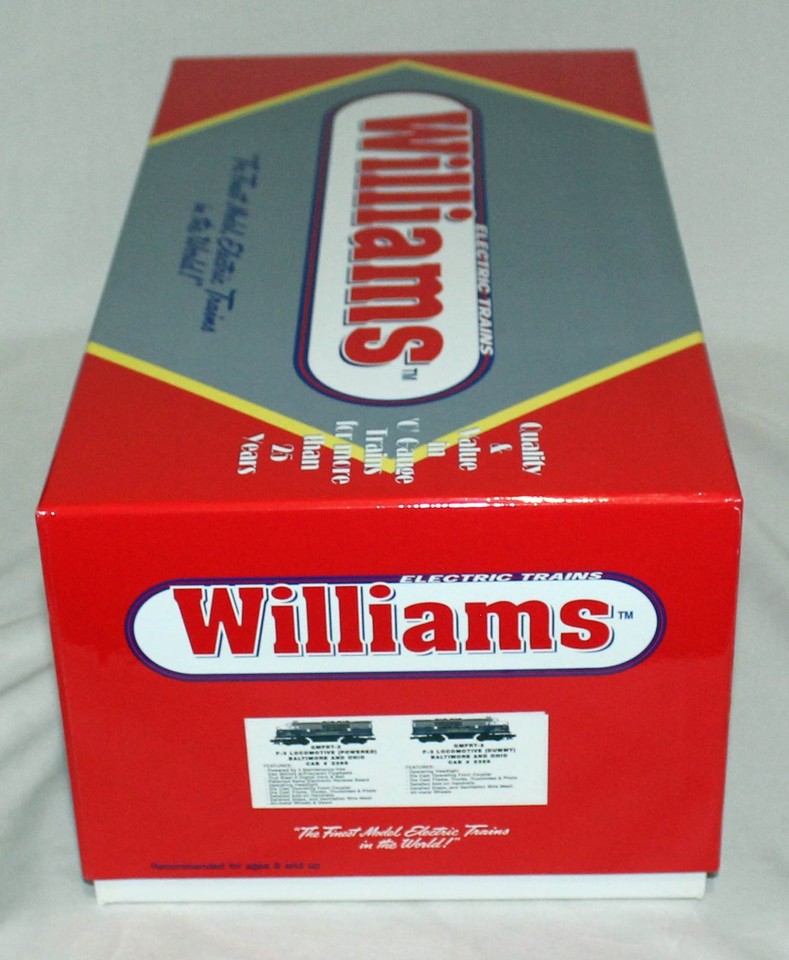Williams B&O F3 Timesaver Fast Diesel Freight Set - GMFRT-2 - O Scale ...