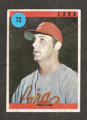 Ron Cook 1970 Venezuelan Winter League #72 *Set Break | eBay