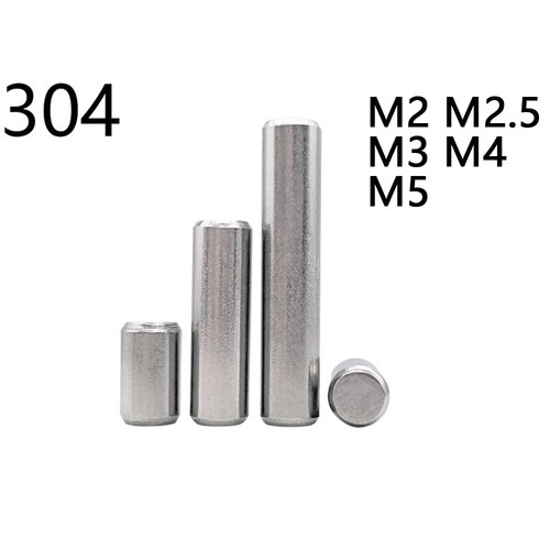 M2-M5 304 Stainless Steel Dowel Pins Parallel Pin Roller Pin Bearing ...