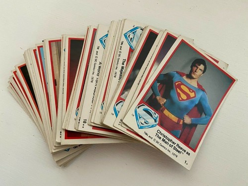 Topps Superman Cards 1978 white border - Various | eBay UK