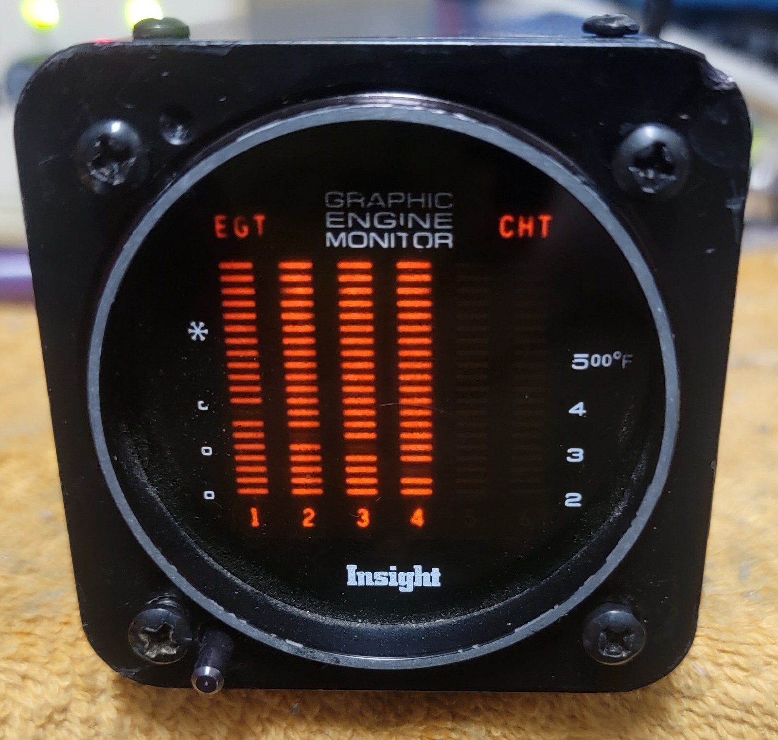 Insight Graphic Aircraft Engine Monitor Gem Model602 Pilots Guide for ...